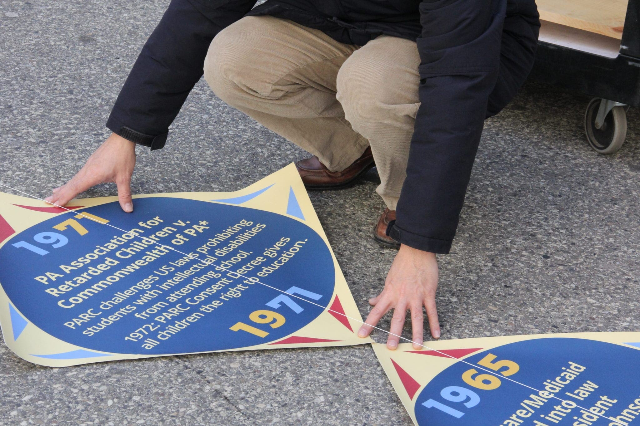 Installation and Impact: The Disability History Timeline – FringeArts